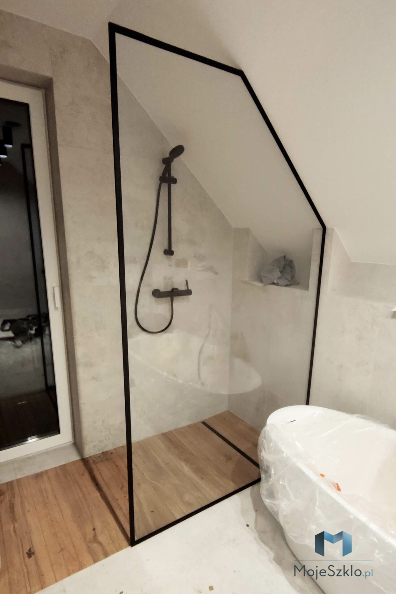 Kabina Walk In czyli Ścianka Prysznicowa - MojeSzklo.pl